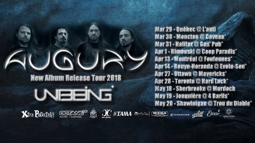 Augury sort un nouvel album intitullé Illusive Golden Age