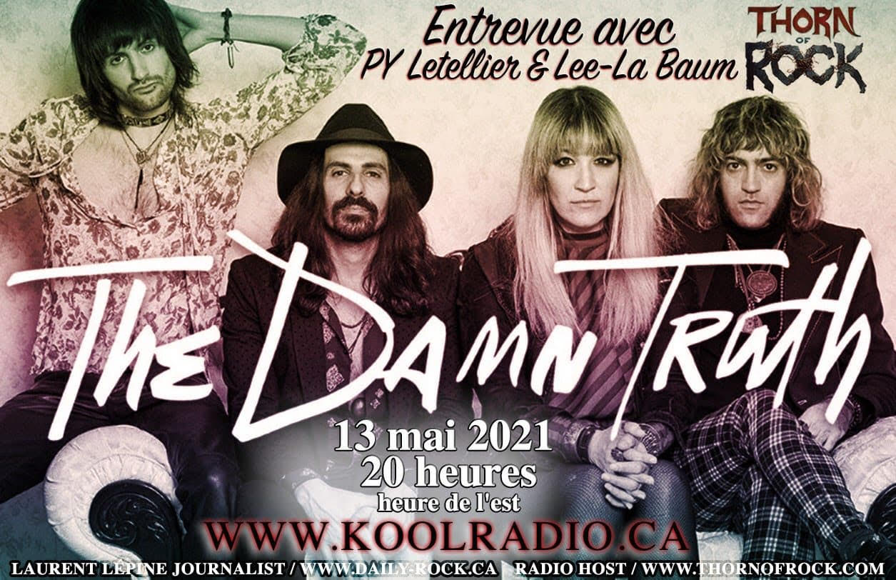 Entrevue avec The Damn Truth (PY Letellier et Lee-La Baum)
